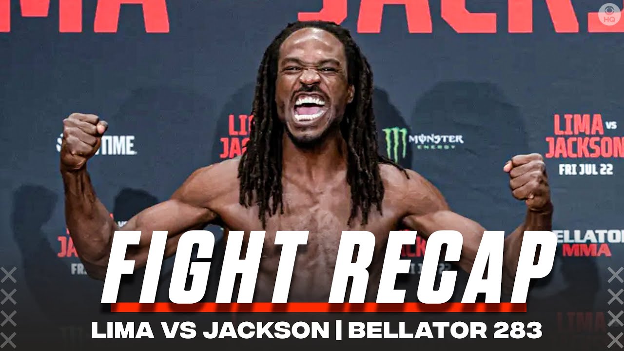 Jason Jackson TAKES DOWN Douglas Lima Repeatedly to Win Bellator 283 ...
