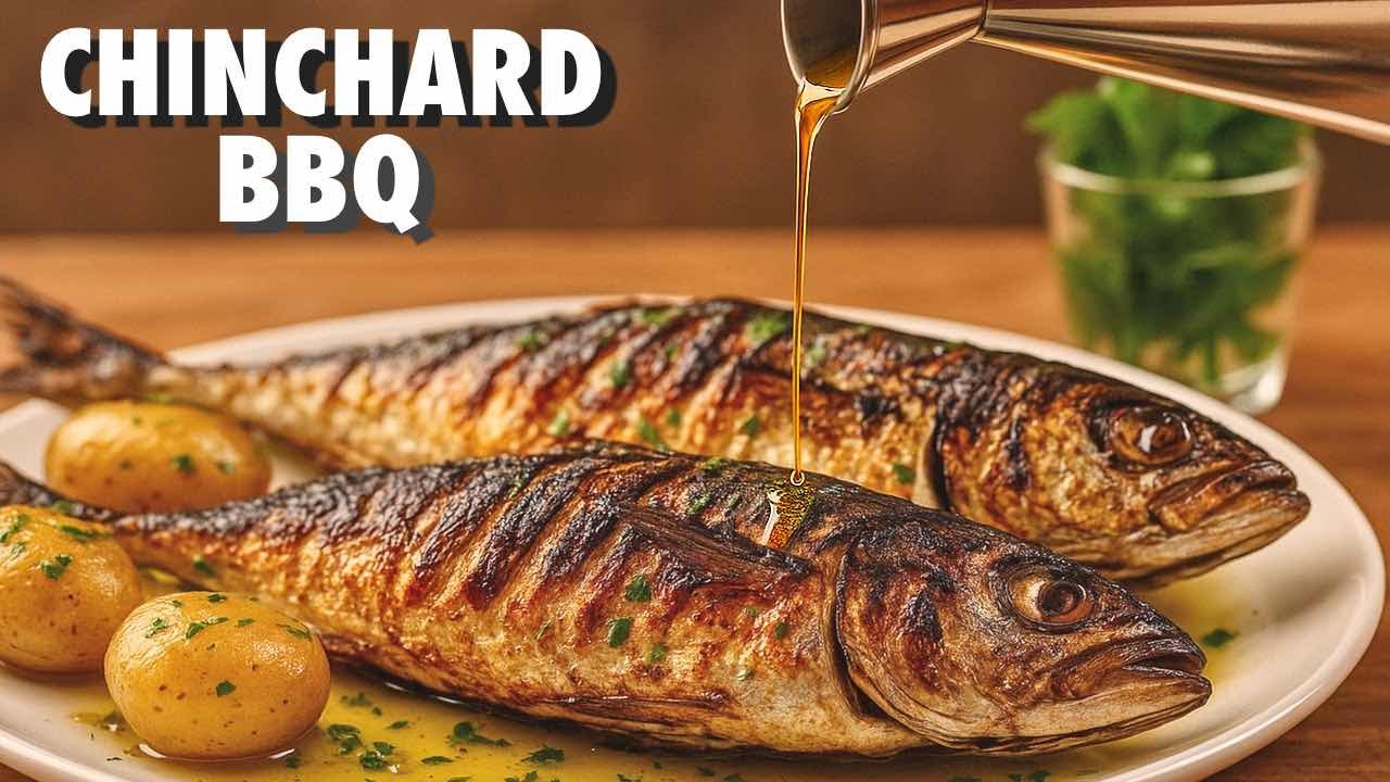 🔥🔥🐟 Exquise Recette de CHINCHARD BRAISÉ au FEU DE BOIS !! BARBECUE de ...