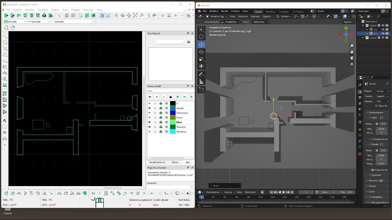 LibreCAD Lesson 11 Export SVG For 3D Creation In Blender Extrude librecad-lesson-11-export-svg-for-3d-creation-in-blender-extrude