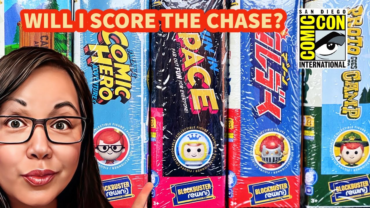 BLOCKBUSTER REWIND VINYL FIGURES BY FUNKO - YouTube