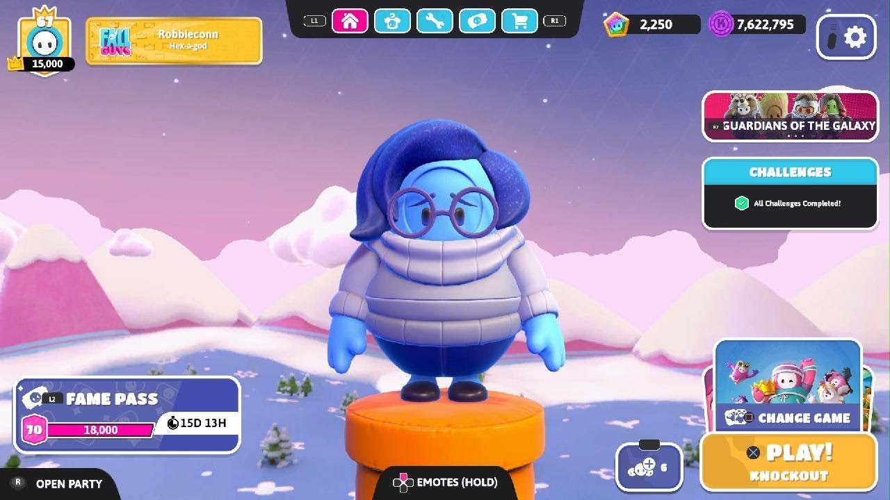 Fall Guys Trick or Trapeze Win Crown #15000 - YouTube