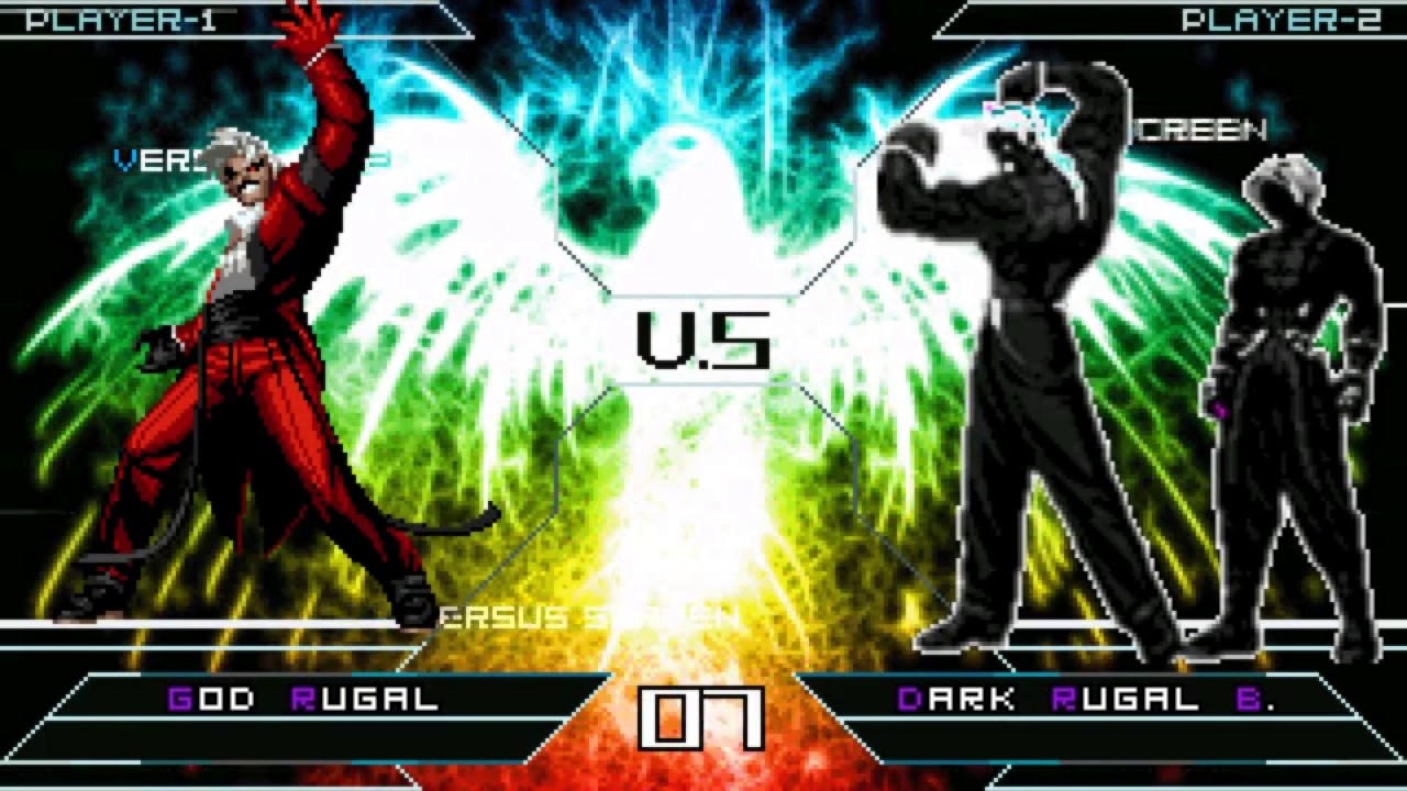 [KOF Mugen] God Rugal VS Dark Rugal B Beta - YouTube