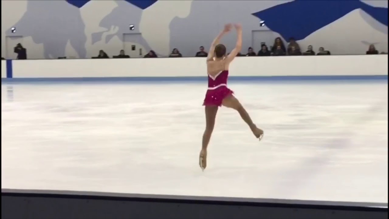 Jennifer Toms Free Style Skating Audition - YouTube