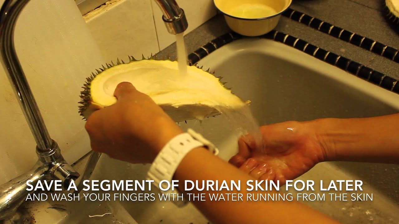 Home Remedy Secret - Get rid of Durian smells - YouTube