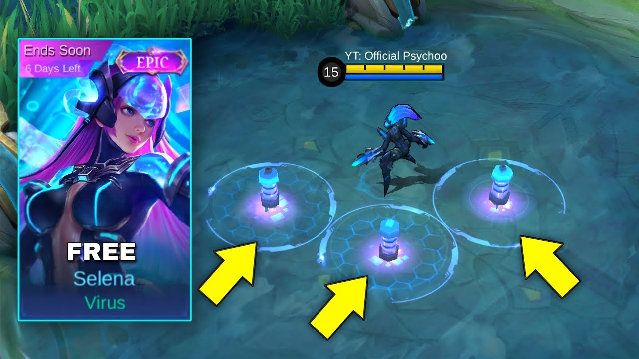 14 KILLS | SELENA VIRUS SKIN IS FREE😱 (WATCH AND GET FOR FREE)! TOP ...