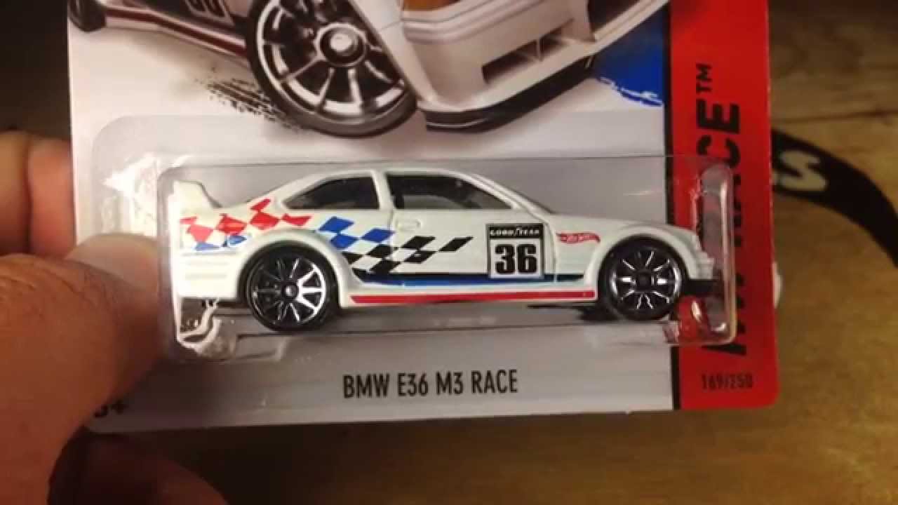Hot Wheels BMW M3 E36 Race New For 2014 60 Second Review! - YouTube