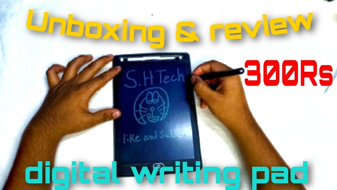 Unboxing Review Digital Writing Pad Under 300Rs tech viral unboxing-review-digital-writing-pad-under-300rs-tech-viral