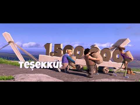 1,5 milyon kez teşekkürler Türkiye