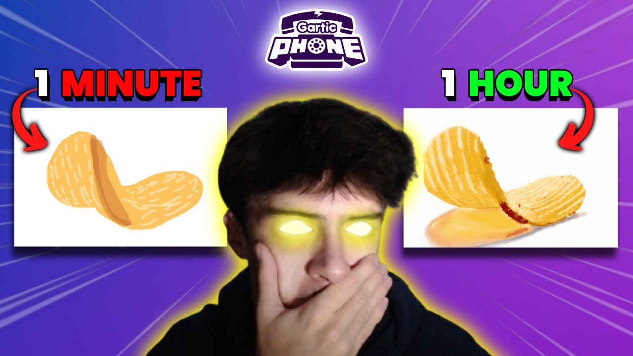 When the Twitch Chat Attempts the 1 Minute vs 1 HOUR Challenge | Gartic ...