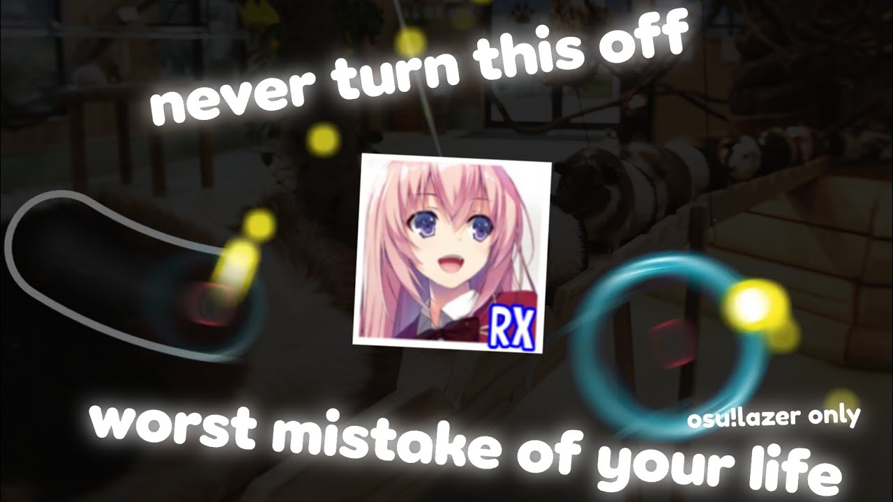 osu!lazer relax mod feels like cheating... - YouTube