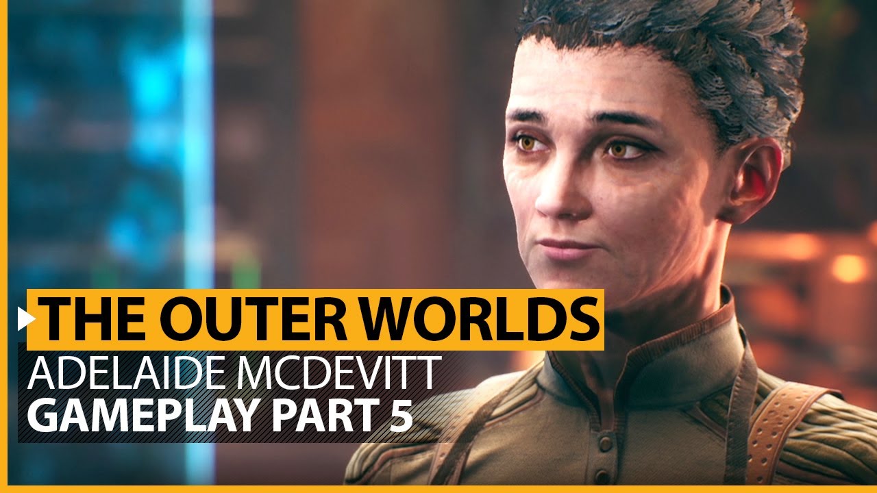 Adelaide Mcdevitt - THE OUTER WORLDS Part 5 - Story Lets Play Full ...