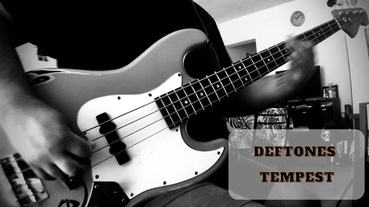 Deftones - Tempest (bass cover) - YouTube