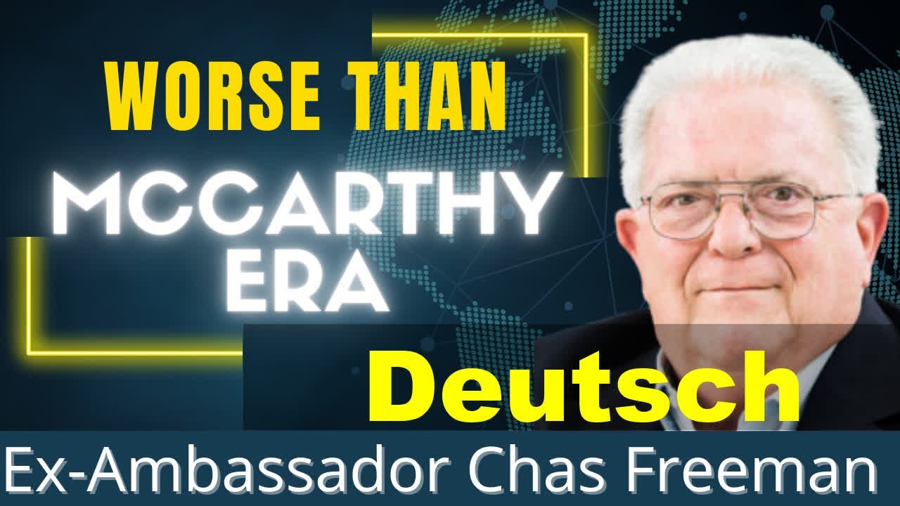 Chas Freeman: Über Propaganda, Einflussbereiche und das Scheitern des ...