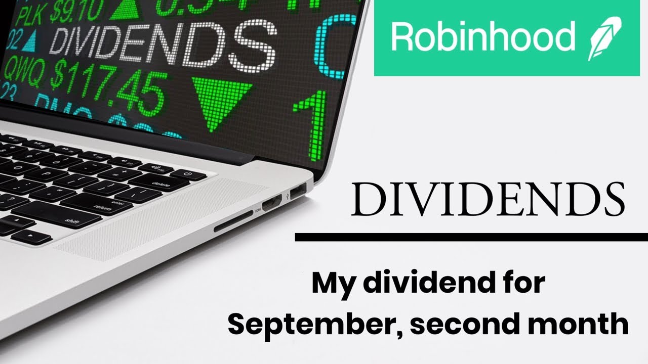 Month 2, dividends for September - YouTube