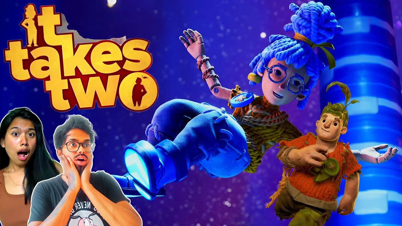 BEST Couple Co-op Game! IT TAKES TWO Full PC Game Walkthrough ...