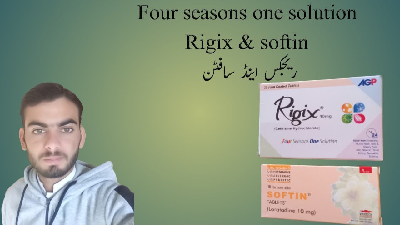 Antiallergic Rigix & softin four seasons one solution - YouTube