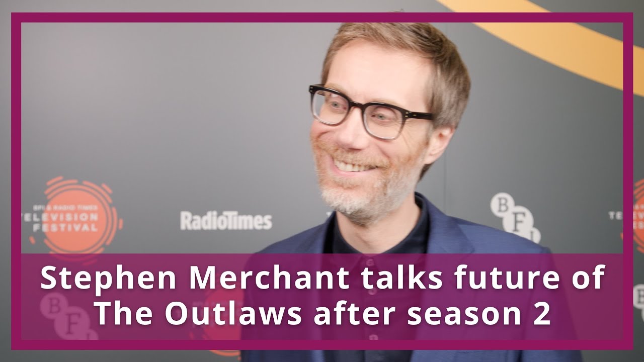 Stephen Merchant talks future of The Outlaws after season 2 - YouTube