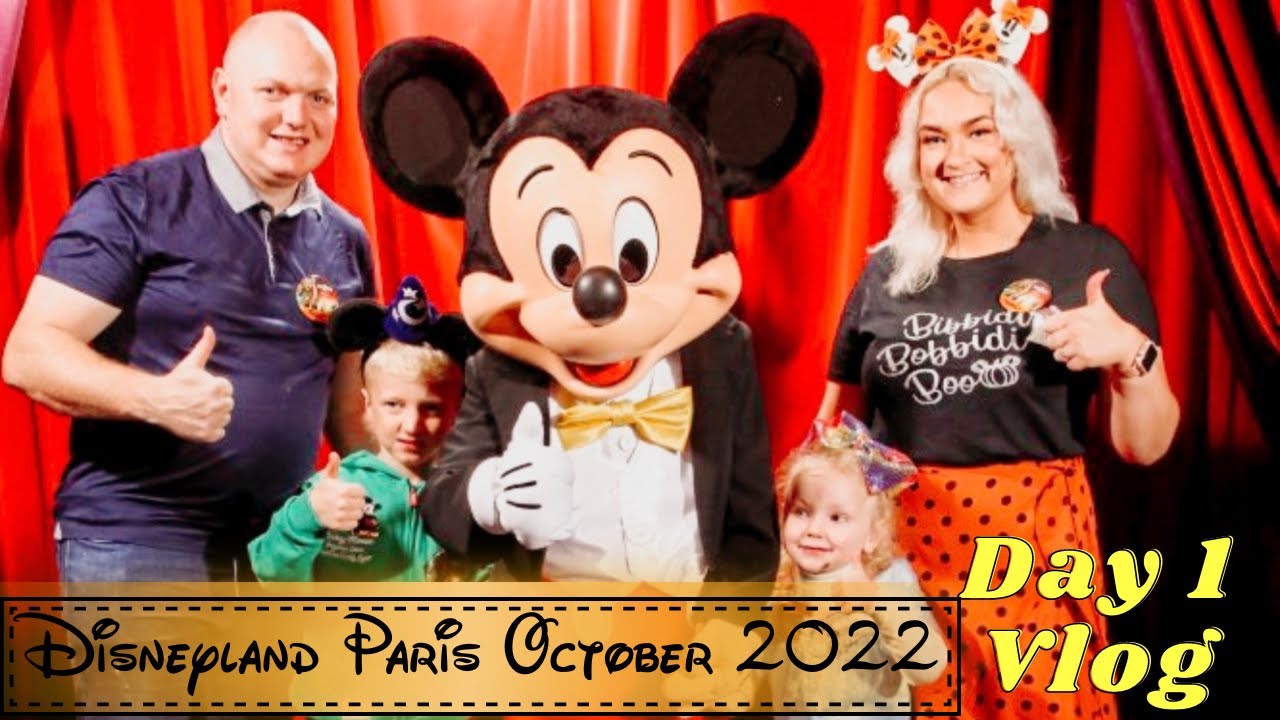 DISNEYLAND PARIS OCT 2022 | DAY 1 | MICKEY MOUSE | MEET AND GREETS ...