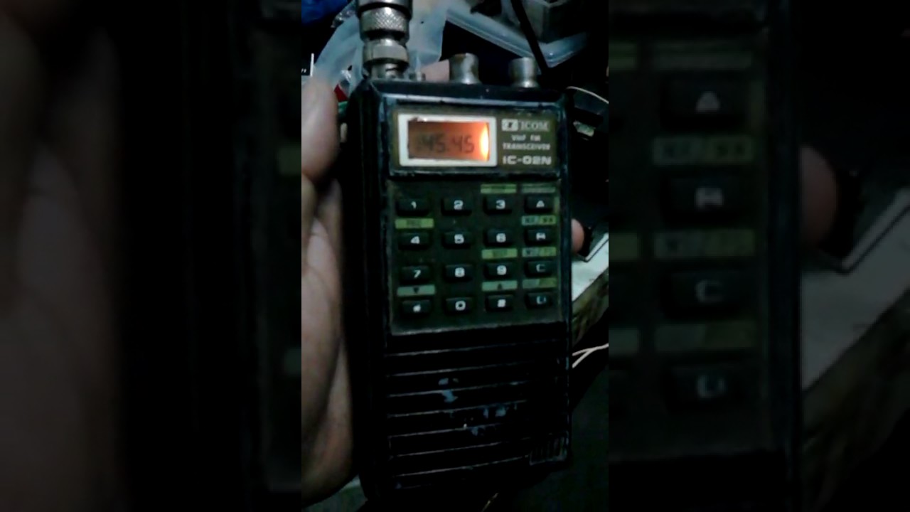 Review ICOM 02N - YouTube