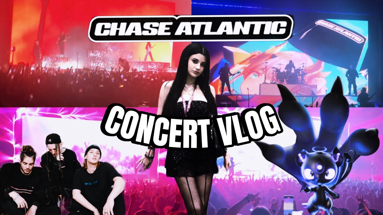 grwm for a chase atlantic concert! ☆ | + hair & makeup tut & vlog ...