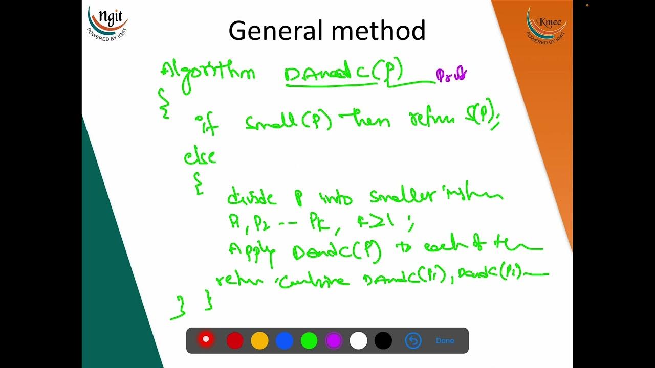2.1 Divide and Conquer - Control Abstraction #DAA - YouTube