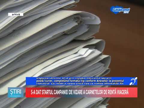 S A DAT STARTUL CAMPANIE DE VIZARE A CARNETELOR DE RENTĂ VIAGERA