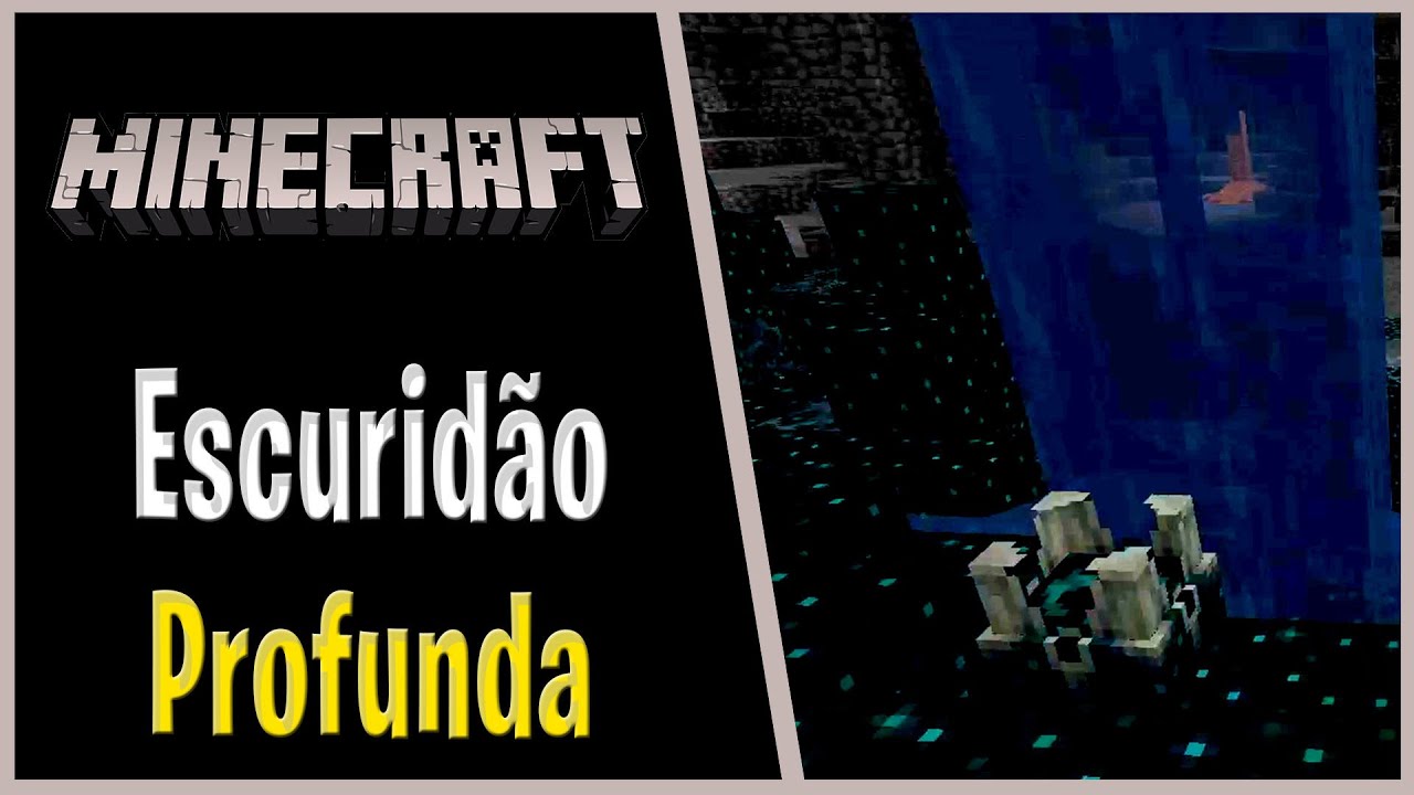 Force Com Muito Medo No Bioma Do Warden Pela Primeira Vez Minecraft
