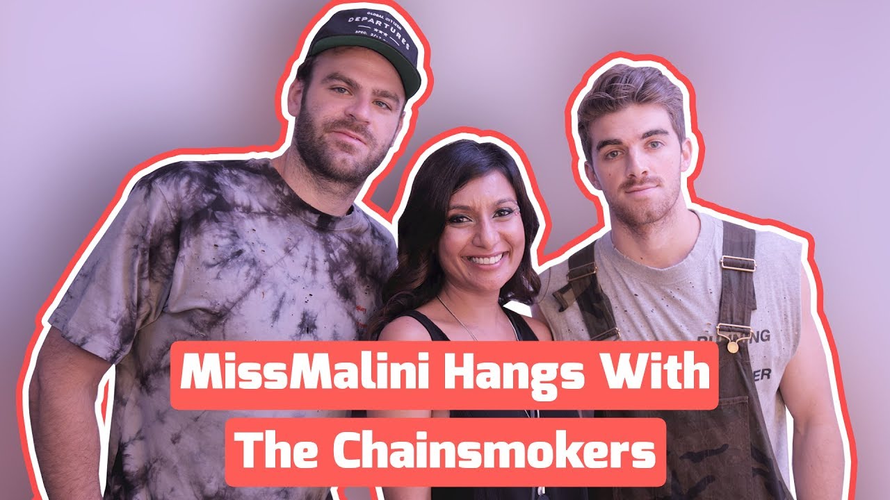 MissMalini Hangs With The Chainsmokers | Road To Ultra India ...