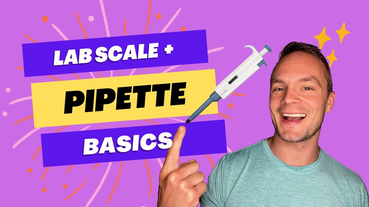 Lab scale + pipette basics from The Odin BioEngineering 101 Week 1 ...