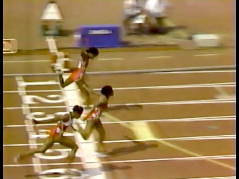Lavonna Martin vs Stephanie Hightower - Women's 100m Hurdles - 1987 Pan ...