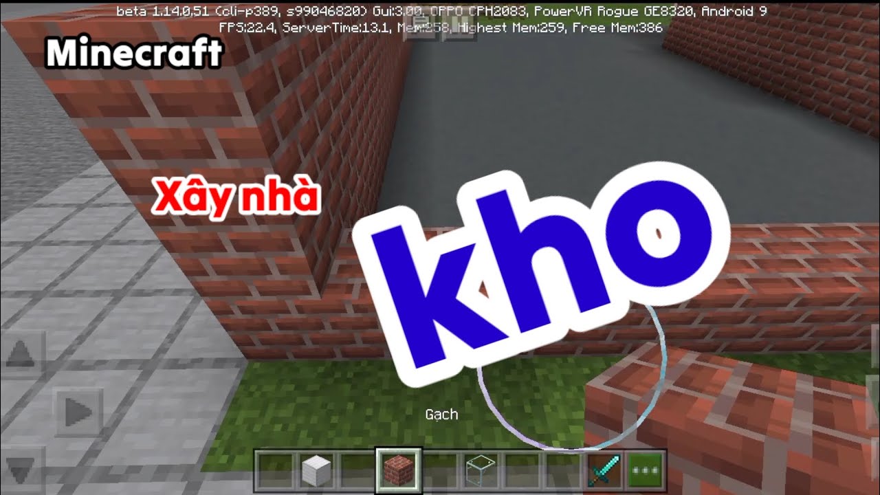 XÂY NHÀ KHO TRONG MINECRAFT | FN Steve - YouTube
