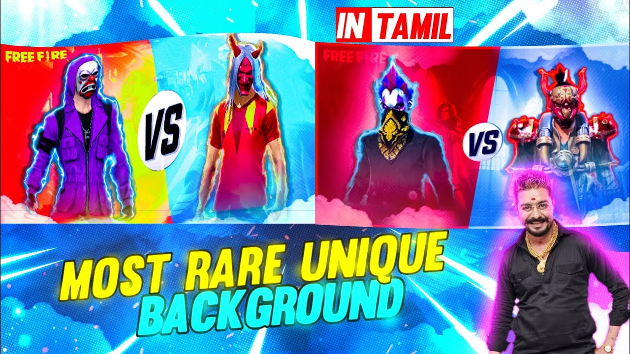 🌹🤩 Free Fire rare and unique backgrounds for thumbnail in tamil ||clash ...