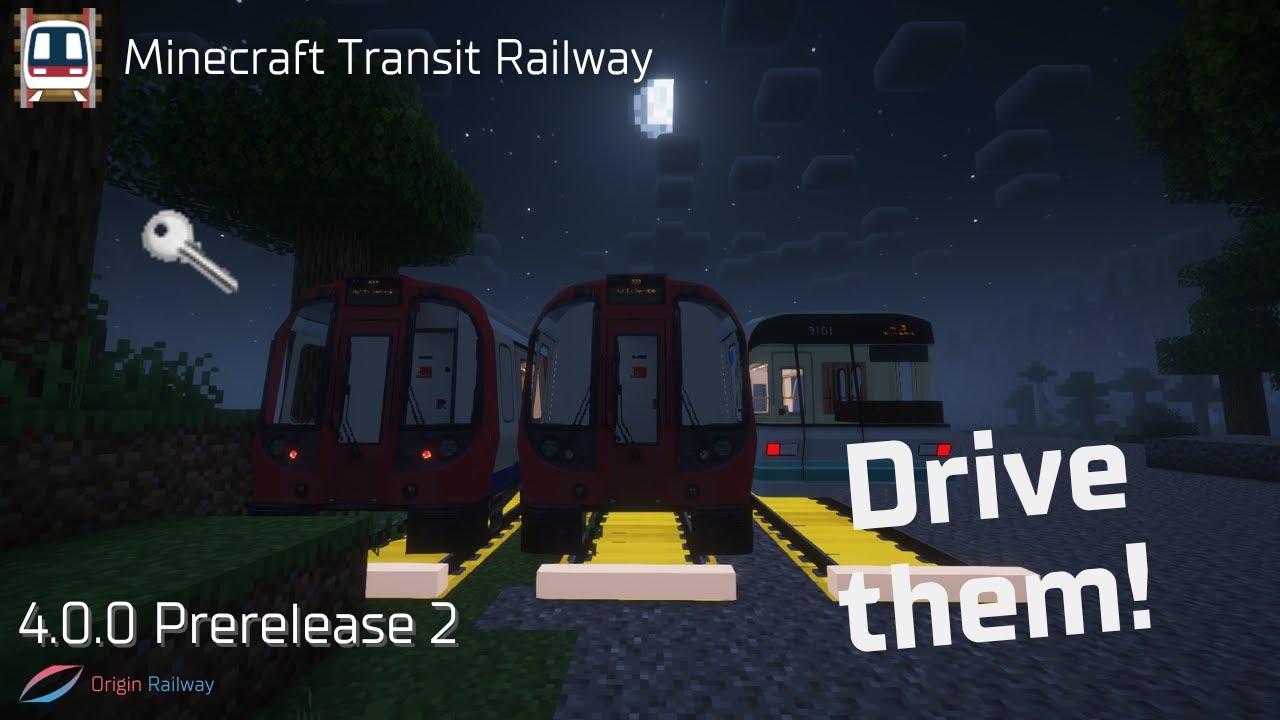 Minecraft Transit Railway - 4.0.0 Prerelease 2 in 5 minutes! - YouTube