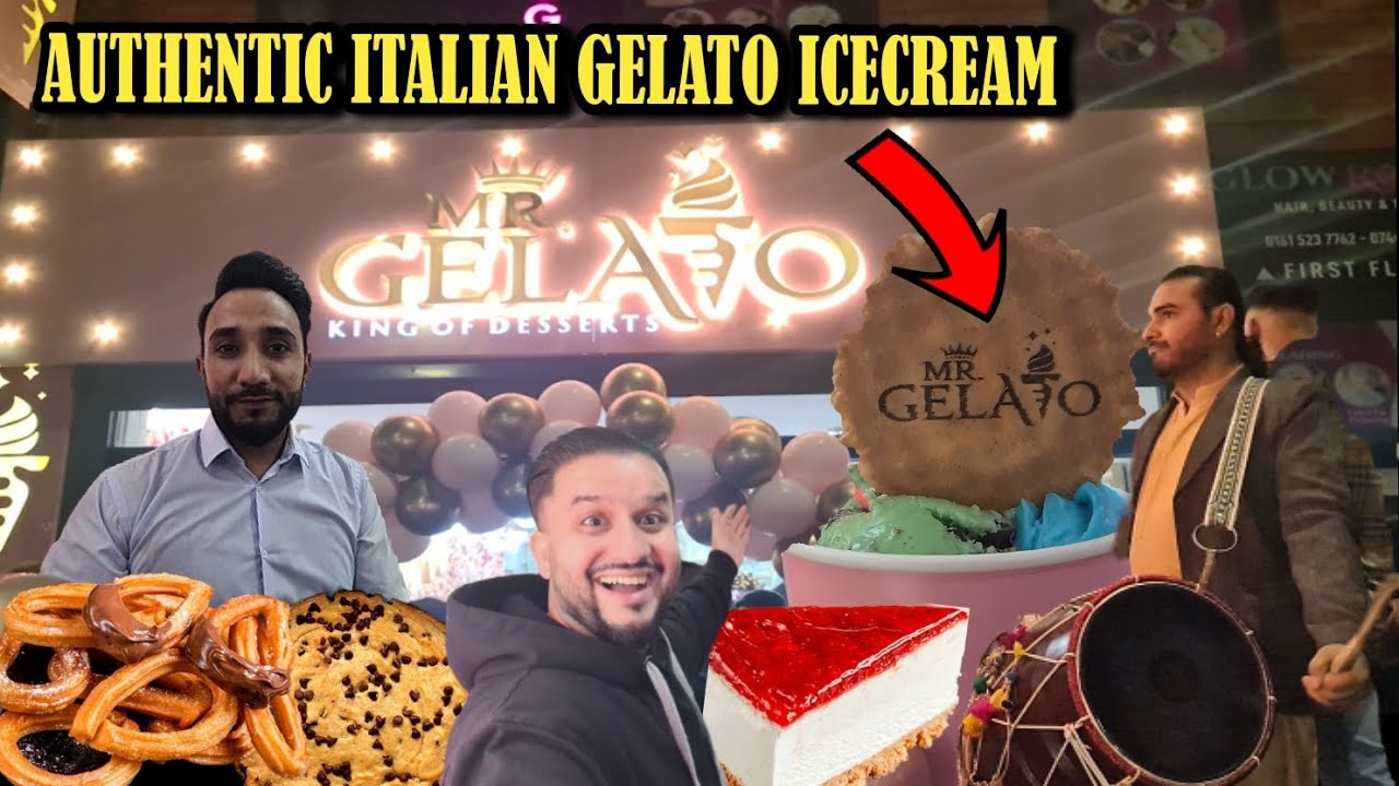 Grand Opening Of Mr Gelato In Manchester | Authentic Italian Gelato ...