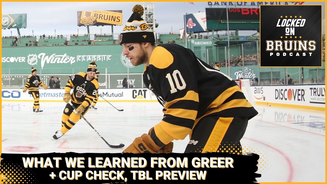 What we learned from AJ Greer's epic intermission interview + Cup Check ...
