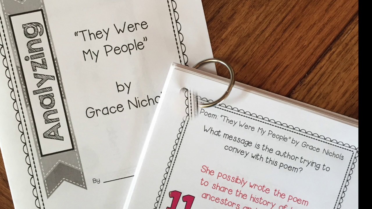 Poetry Analysis Task Card Bundle Preview {Grades 4-5} - YouTube