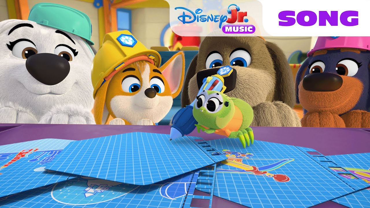 Pupstruction "I Wanna Be A Builder" Song! 🎶 | @disneyjr - YouTube