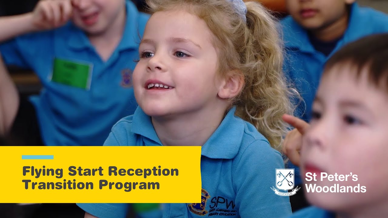Up, Up and Away with a 'Flying Start Reception Transition Program' from St Peter's Woodlands ...