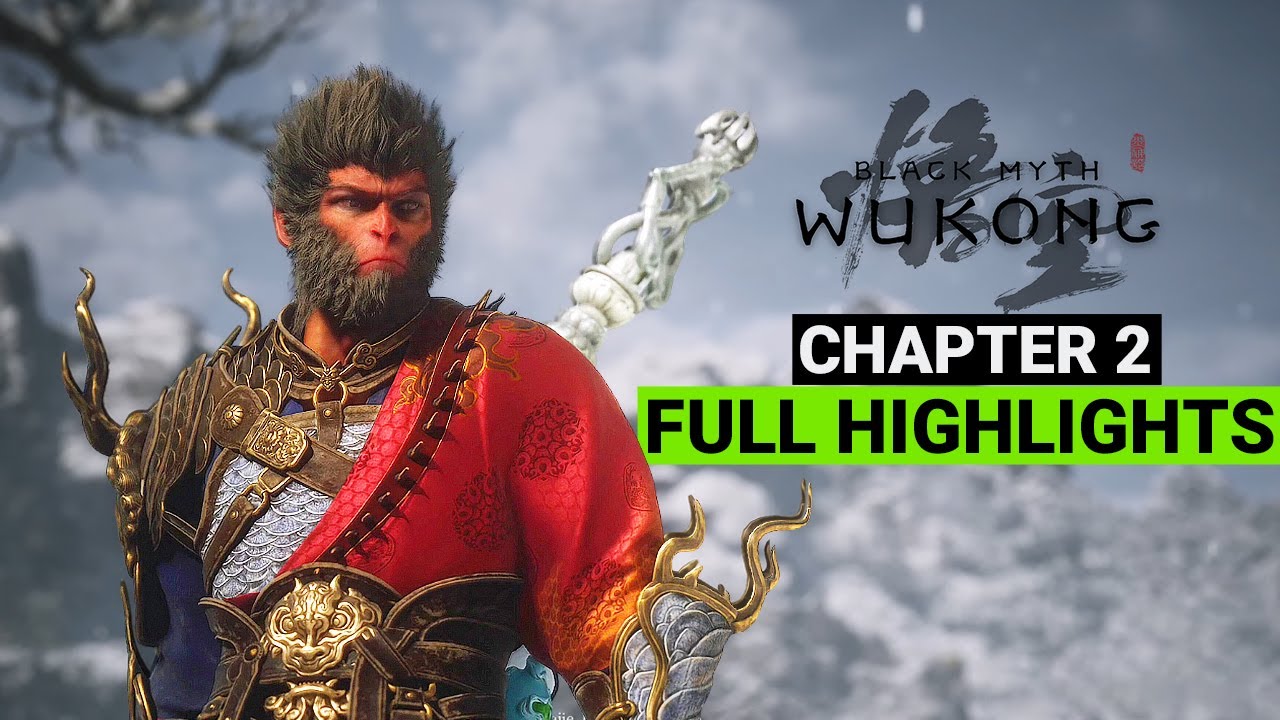 Black Myth Wukong Chapter 2 Gameplay | All Hidden Locations, Materials ...