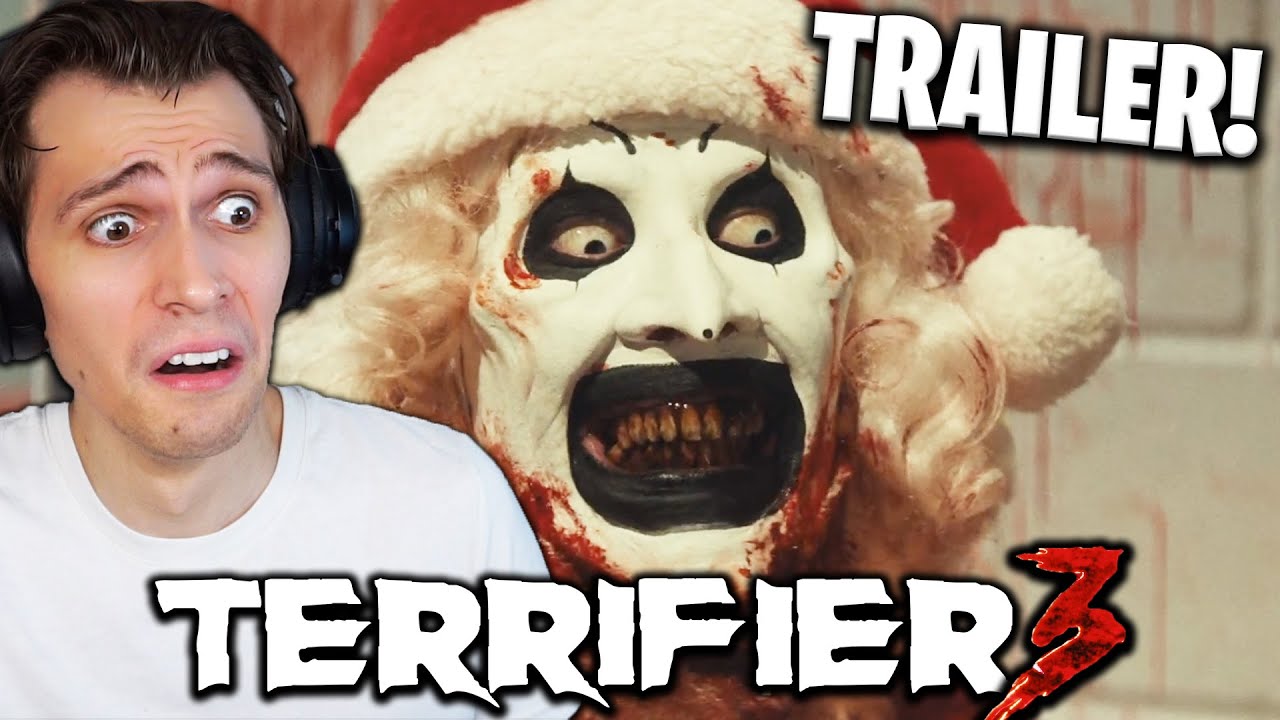 Terrifier 3 - Official Trailer REACTION!!! - YouTube