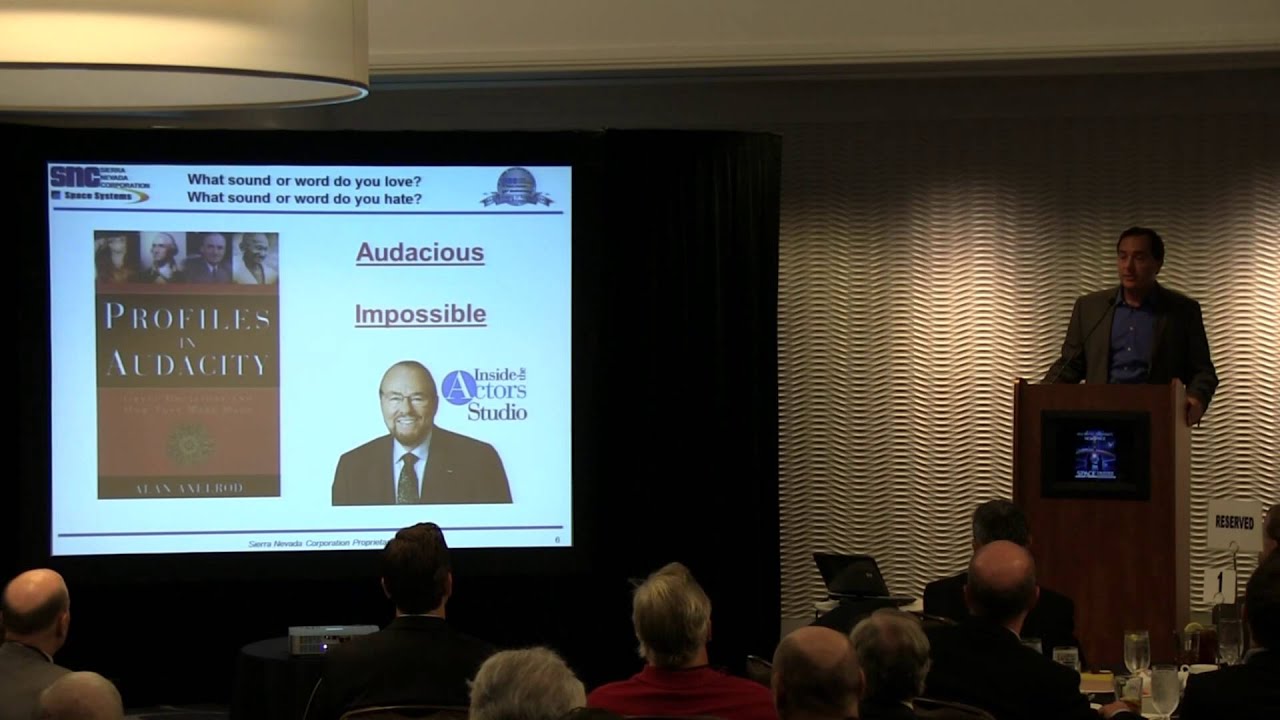 NewSpace 2012: Mark Sirangelo of Sierra Nevada Space Systems - YouTube
