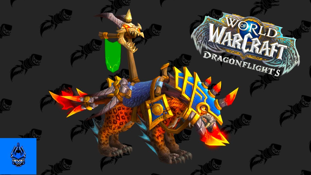 Vicious Sabertooth - Dragonflight Season 1 PvP Mount - YouTube