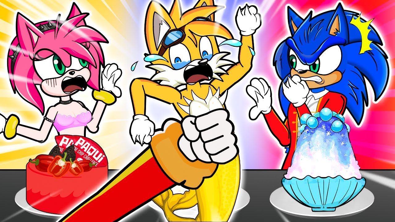 GOOD FOOD VS BAD FOOD Mukbang Animation | Funny Story | Sonic Animation ...
