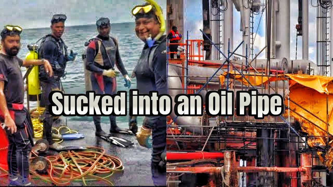 Sucked into an oil pipe | The Paria Diving Disaster #realstory - YouTube
