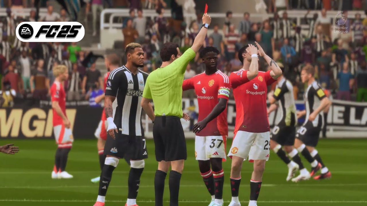 NEWCASTLE vs MU | Premiere League | MU series FC25 #49 - YouTube