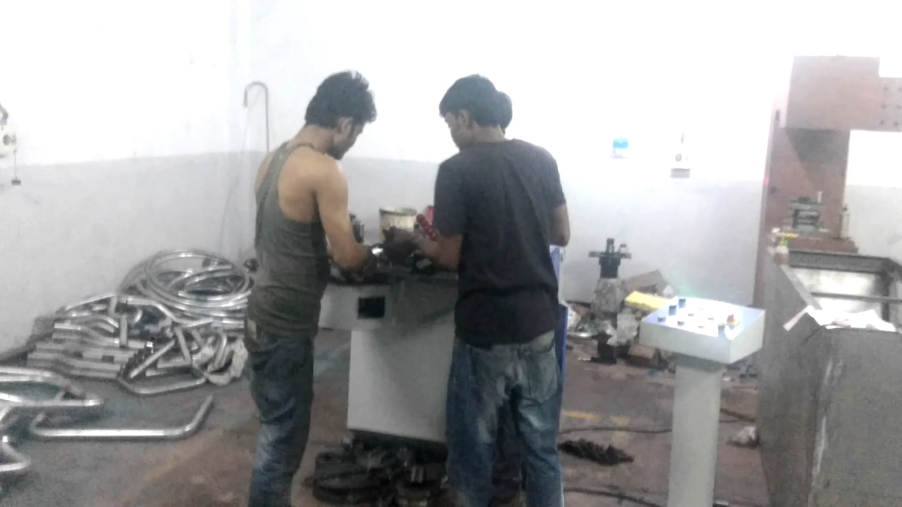 GI Pipe Bending Machine - Sunita Engineering Nashik India - YouTube
