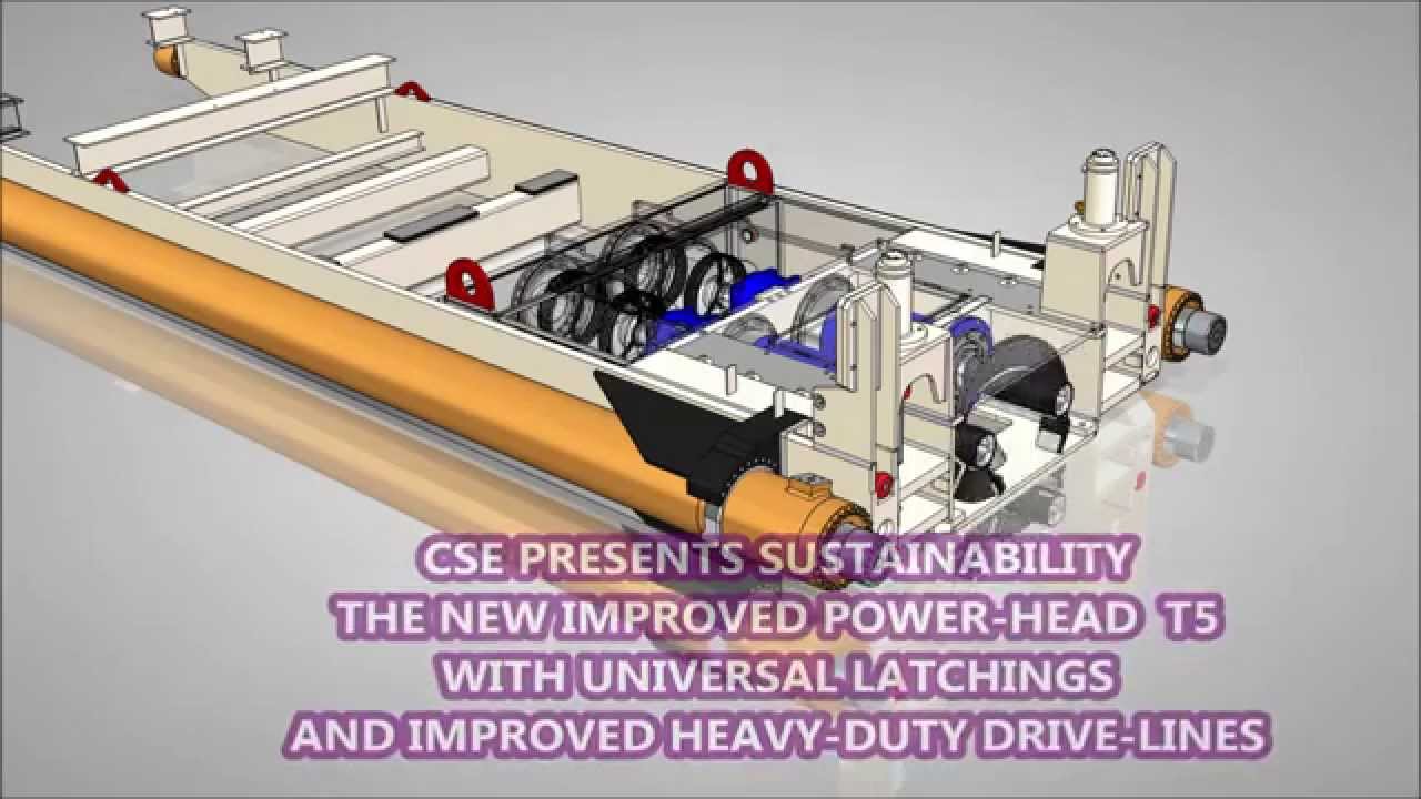 "SMART MINING" CSE Power Head T5 Auger Rotational & Sump Linear ...