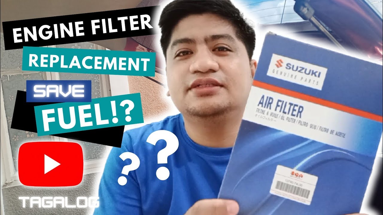 Replacing Intake Air Filter of Suzuki Ertiga. Does it improve fuel ...