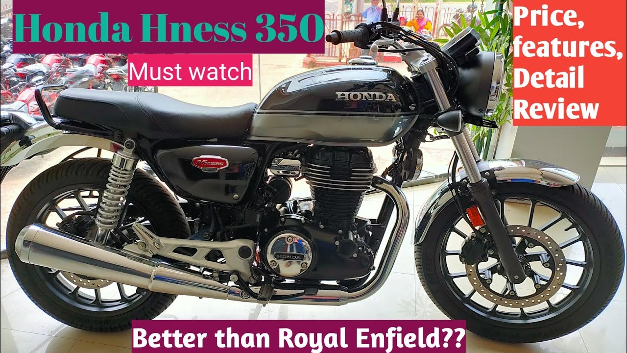 Honda Hness 350 DLX PRO Detail review. Price, features, specification ...