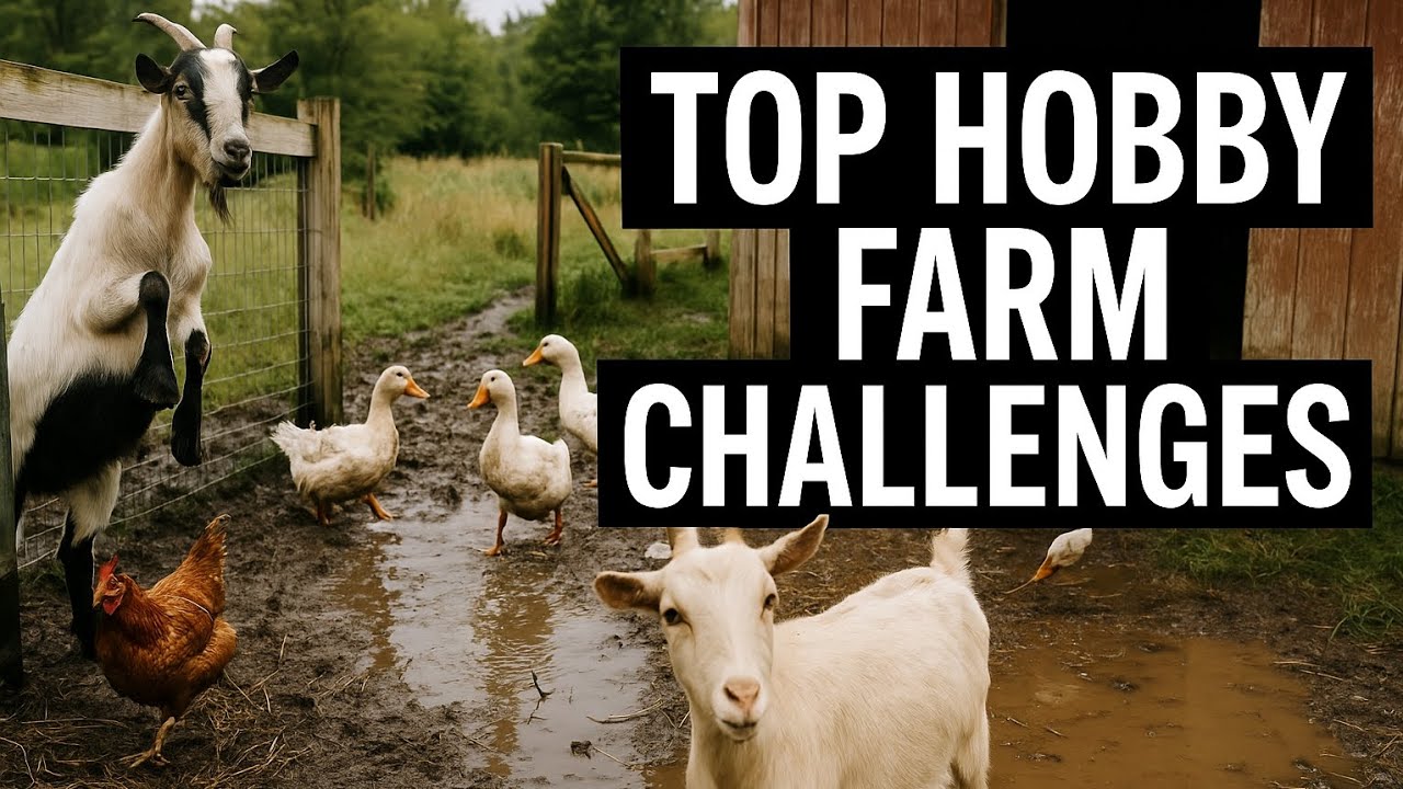 Top Hobby Farm Challenges (and How We Actually Handle Them) - YouTube